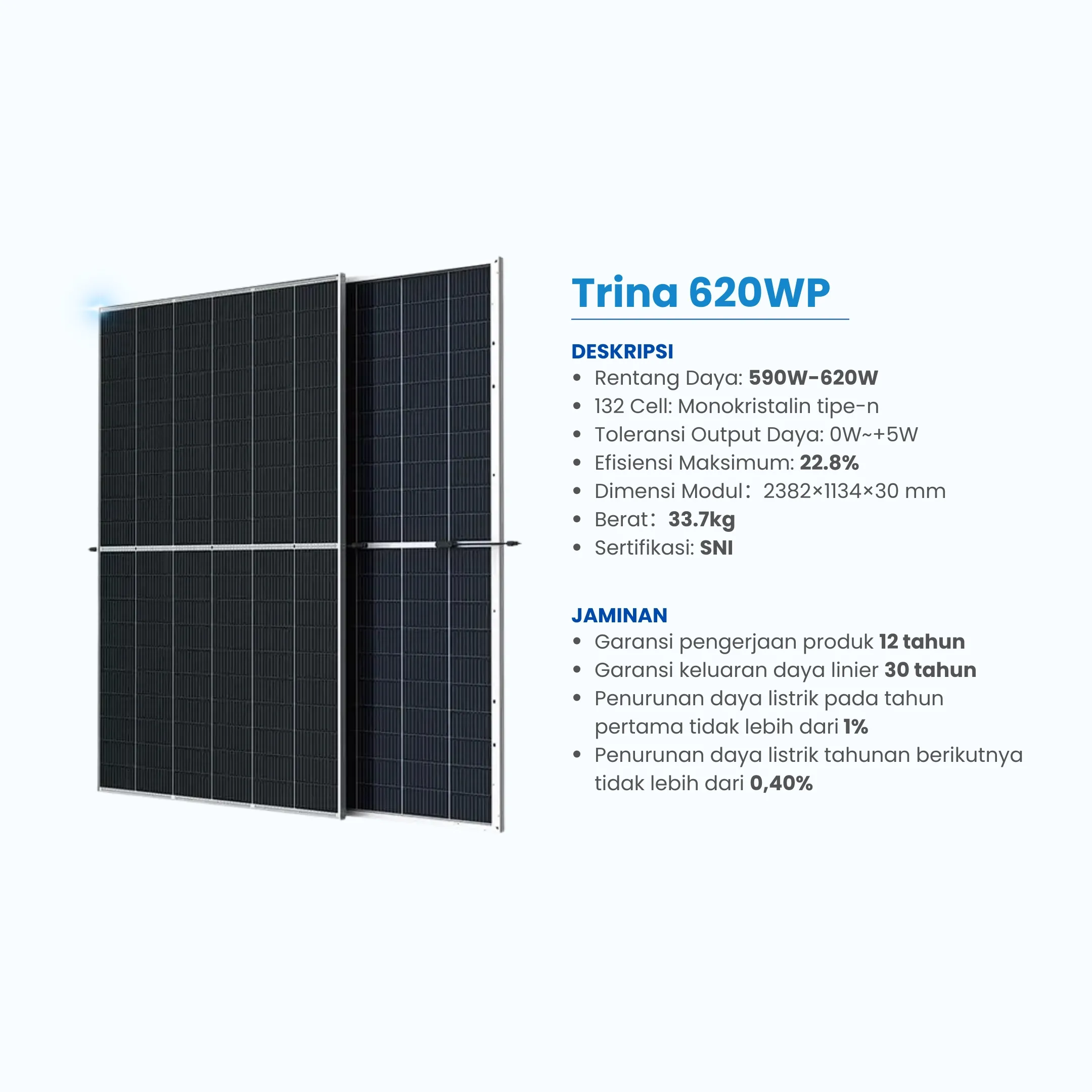 Trina PV Module 665Wp